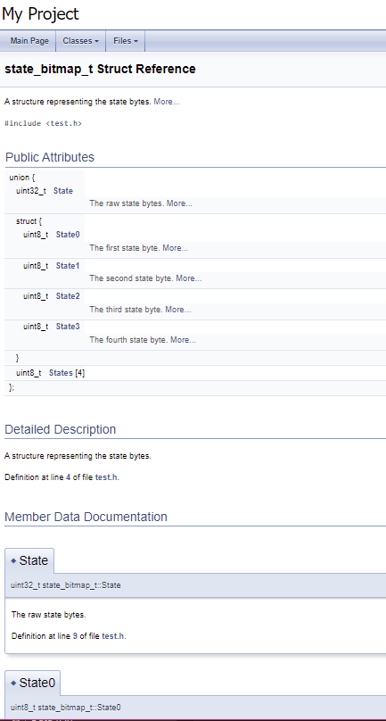 ANSI-C nested, anonymous `struct` and `union` fail to produce desired output. · Issue #9180 ...