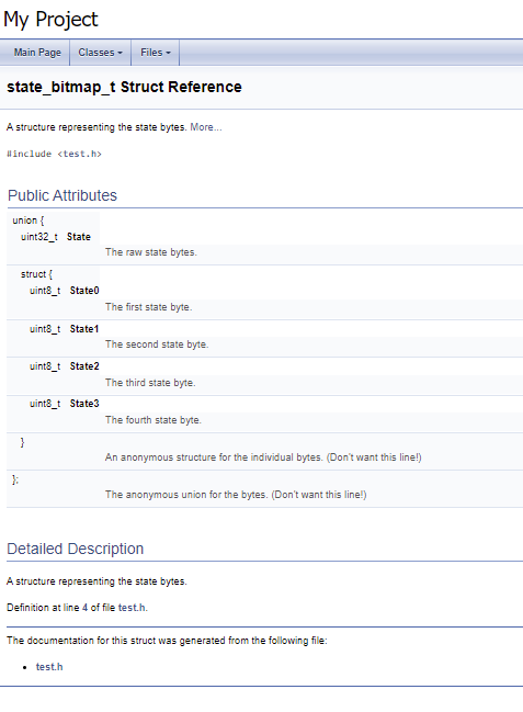 ANSI-C nested, anonymous `struct` and `union` fail to produce desired output. · Issue #9180 ...