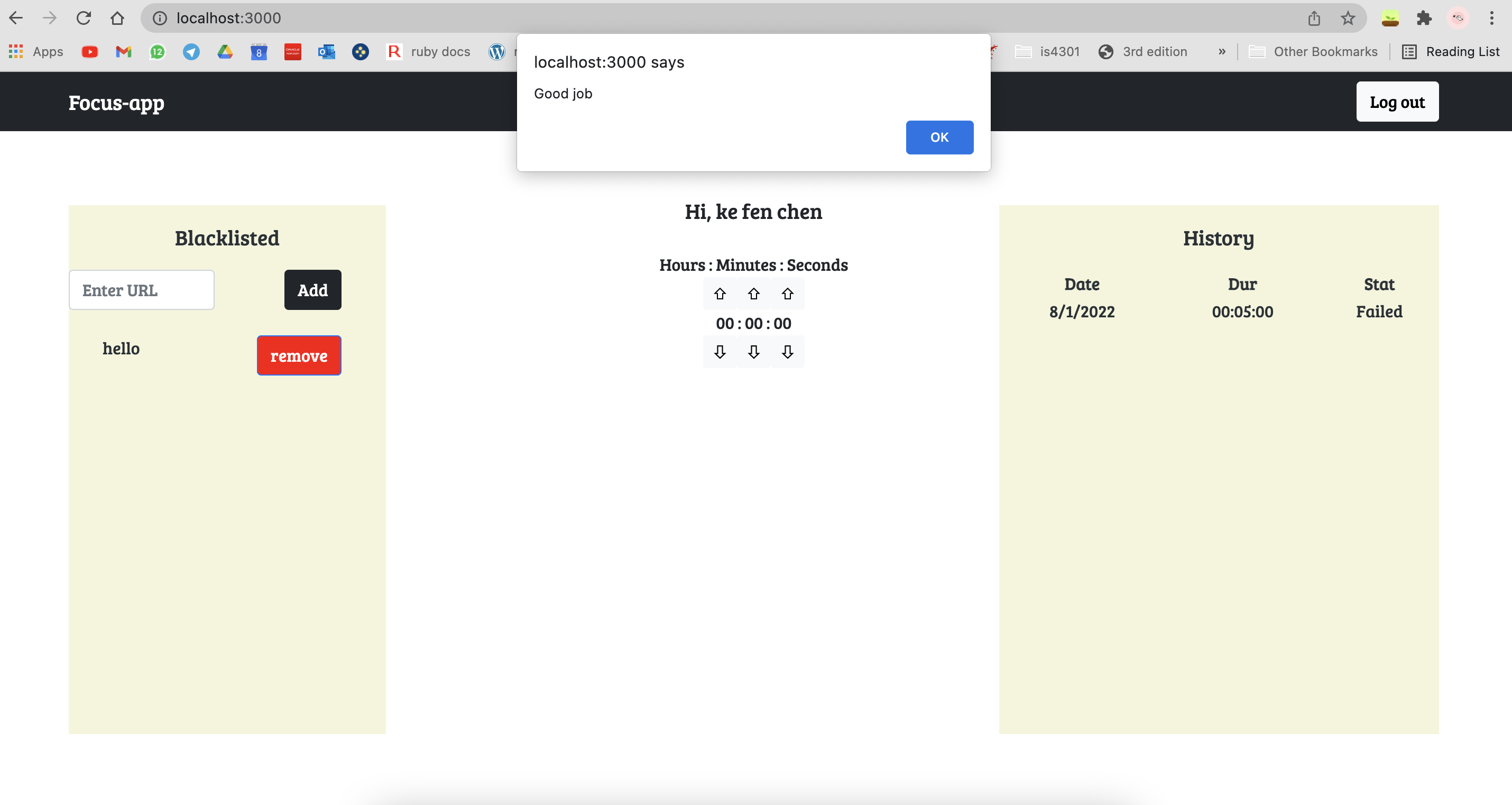 focus-app - Codesandbox
