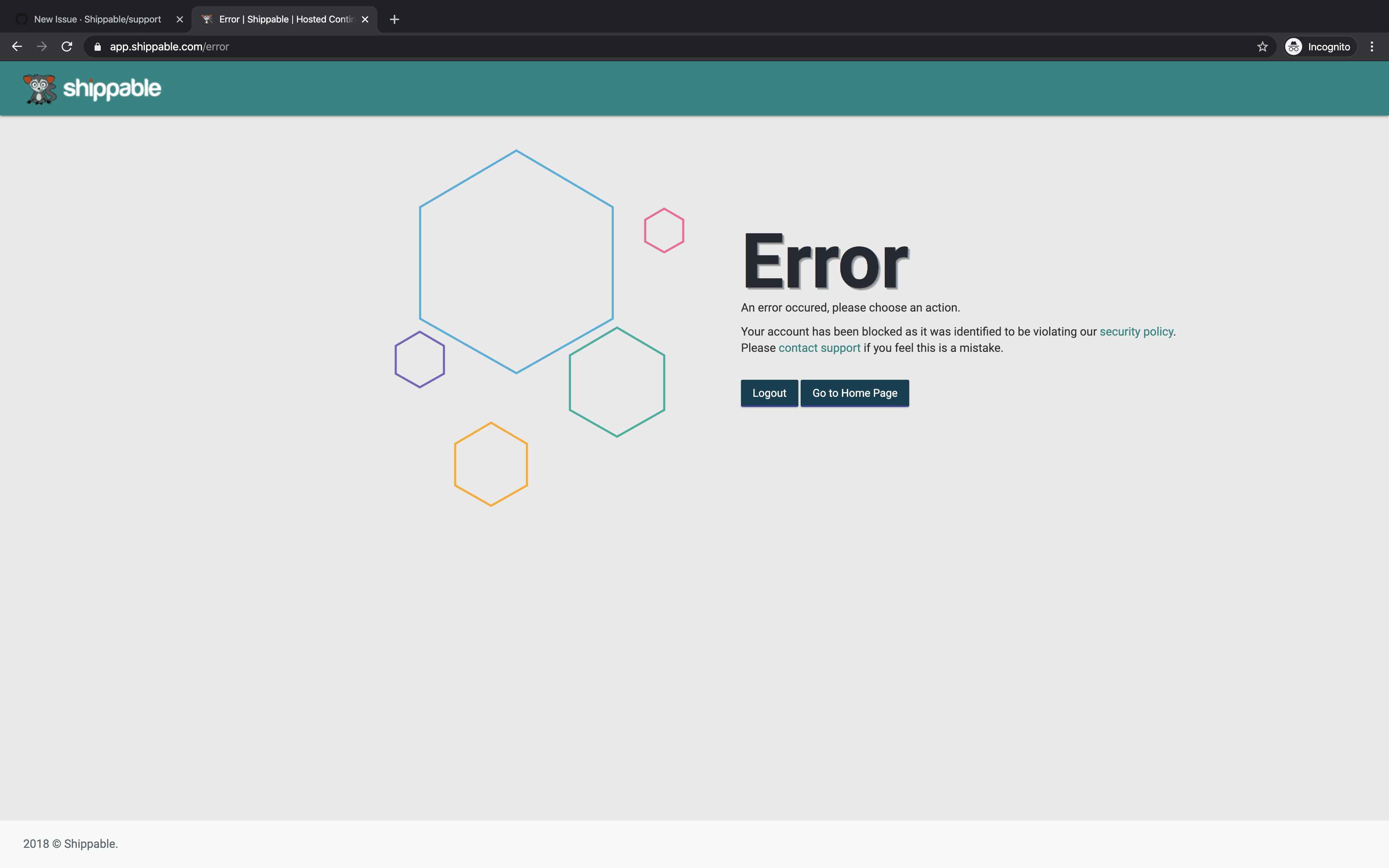 Account blocked · Issue #5029 · Shippable/support · GitHub