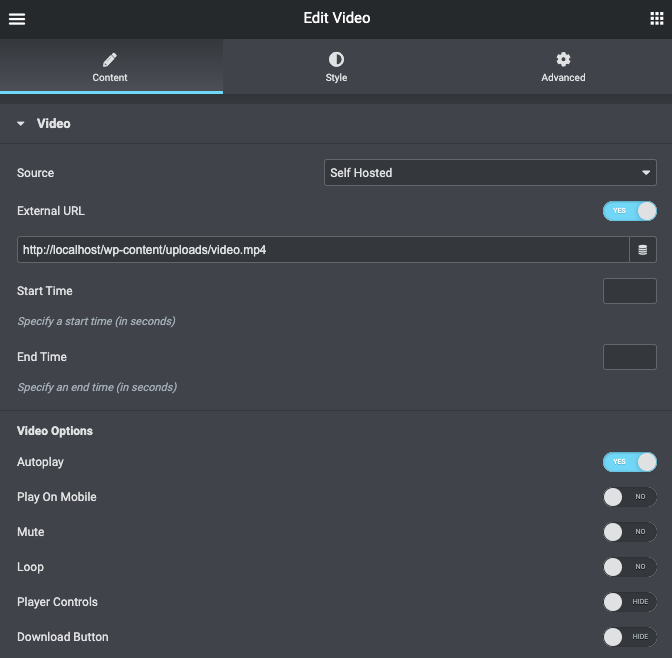 Dynamic Tag Lightbox Video Link - Add additional controls · Issue #14007 · elementor/elementor ...