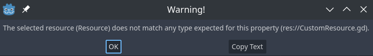 Cannot assign a custom resource when the class is loaded with preload(). · Issue #73205 ...