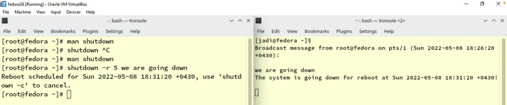 shutdown: command stays running in foreground instead of detaching/exiting · Issue #529 · OpenRC ...