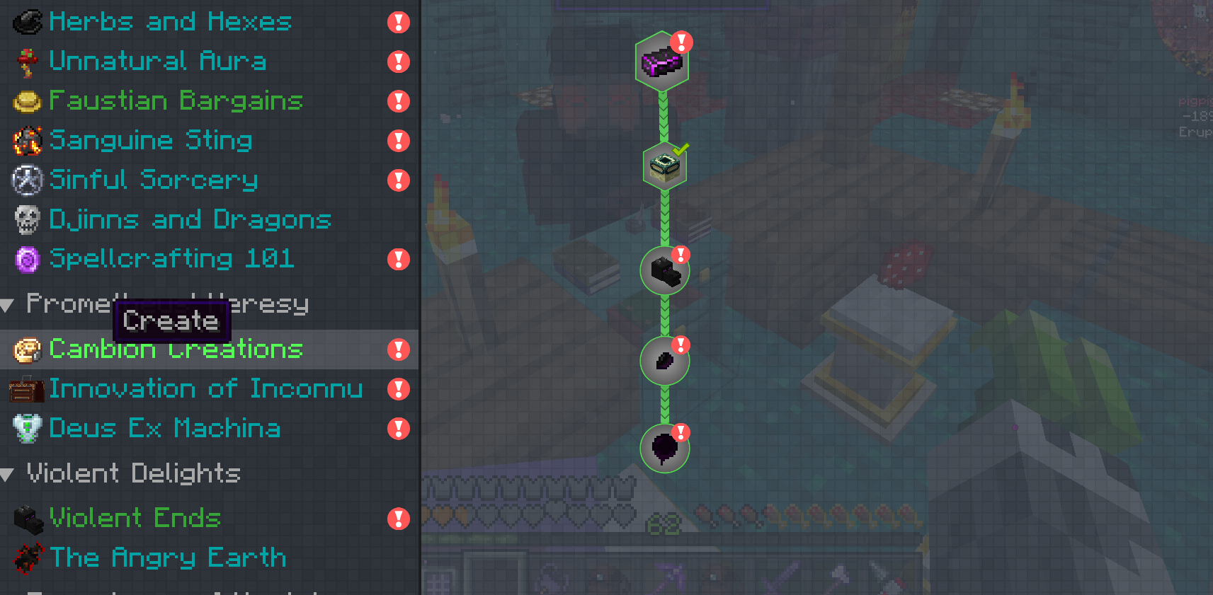 [Bug]: Not able to go to Overworld by entering the normal nether portal described as the ...