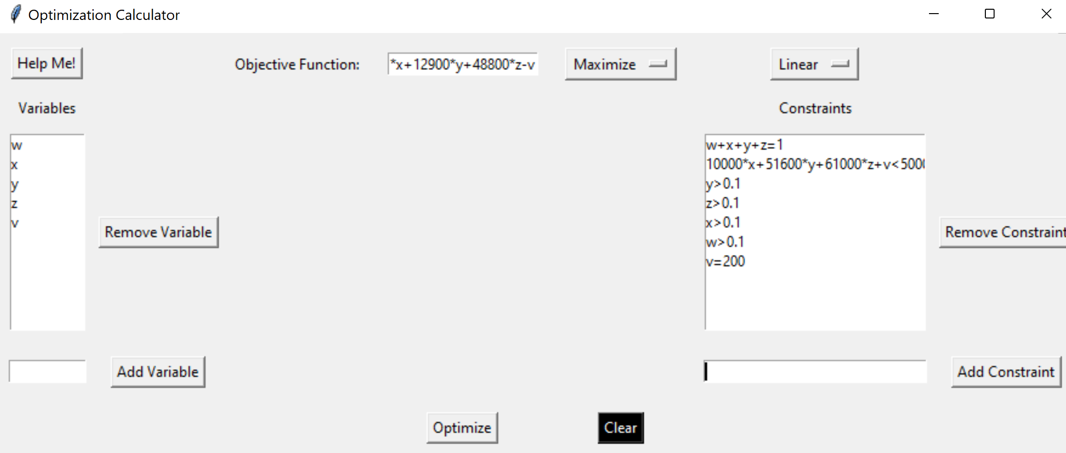 GitHub - lodowd21/ConstrainedOptimization