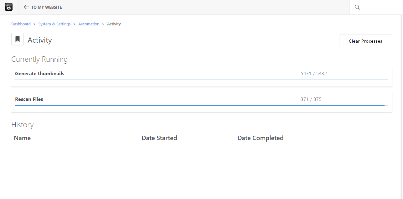 Stucking tasks · Issue #11432 · concretecms/concretecms · GitHub