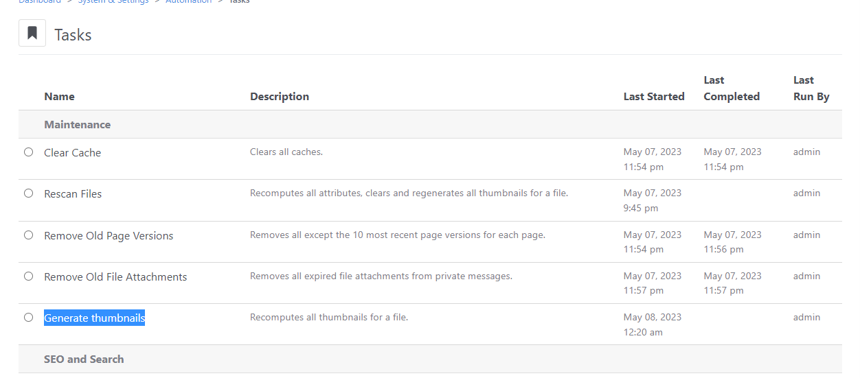 Stucking tasks · Issue #11432 · concretecms/concretecms · GitHub