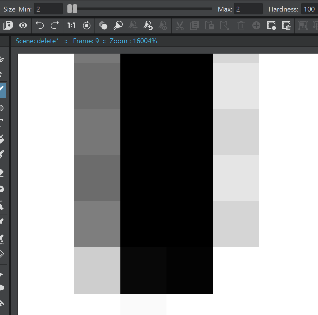 Toonz Raster Level Brush Tools "shift"key drawing line size change · Issue #4889 · opentoonz ...