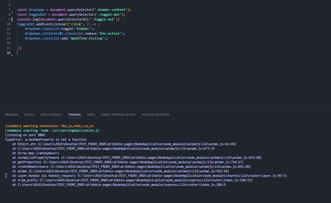 Unable to use anime.js with node and express · Issue #869 ...
