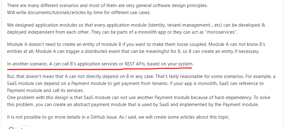How Modules To Communicate With Each Other In A Monolith App · Issue