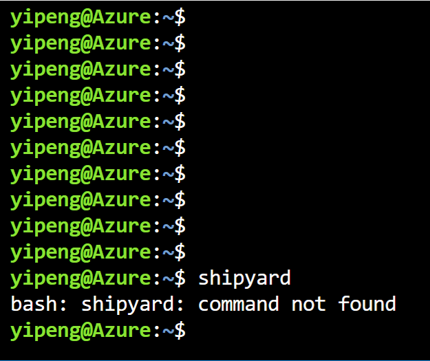 shipyard is not accessible through Azure Cloud Shell · Issue #207 · Azure/batch-shipyard · GitHub