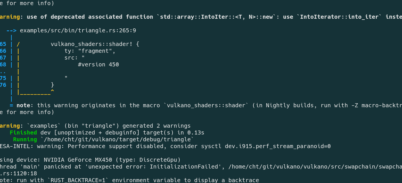 Cannot work on nvidia wayland ,at least for your examples · Issue #1780 · vulkano-rs/vulkano ...