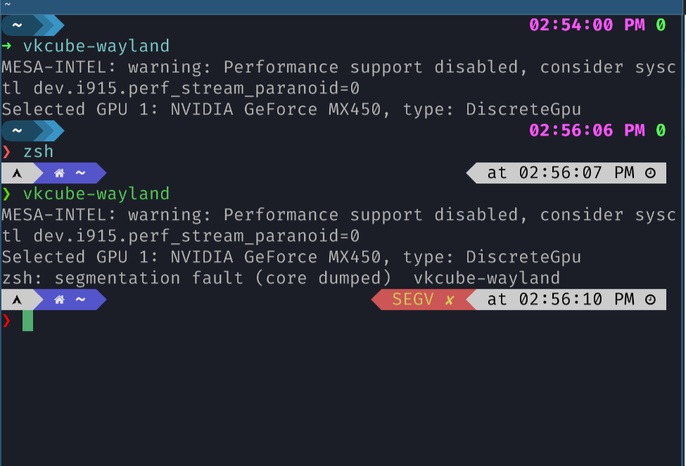 Nushell won't show segmentation fault (core dumped · Issue #5903 · nushell/nushell · GitHub