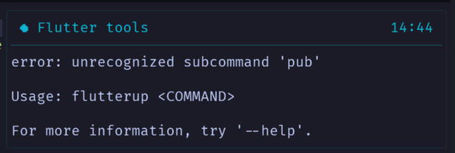 Save Pubspec Yaml It Found The Absolute Path Of Flutter · Issue 275 · Akinsho Flutter Tools