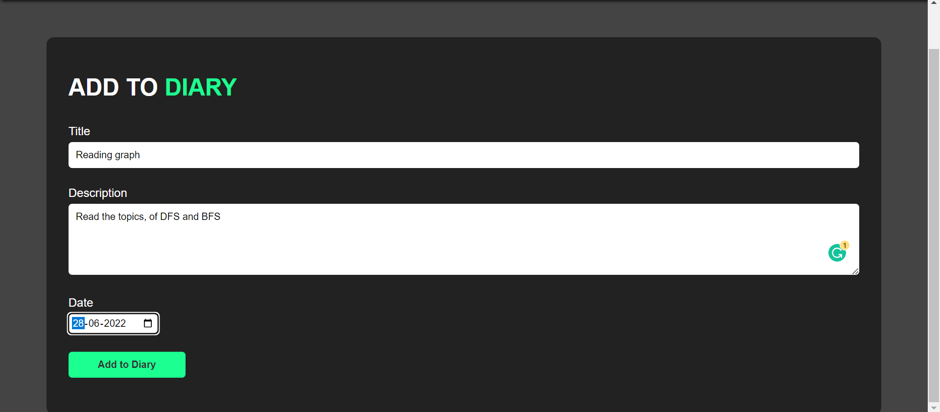 GitHub - codewithajaypaswan/Your-Diary