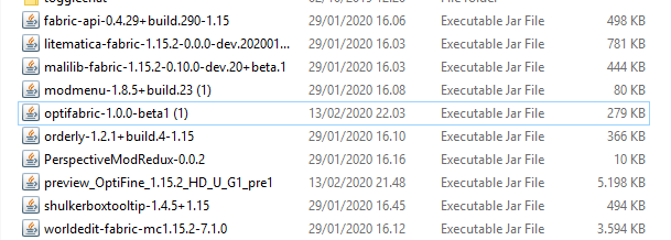 Crashes? · Issue #118 · modmuss50/OptiFabric · GitHub