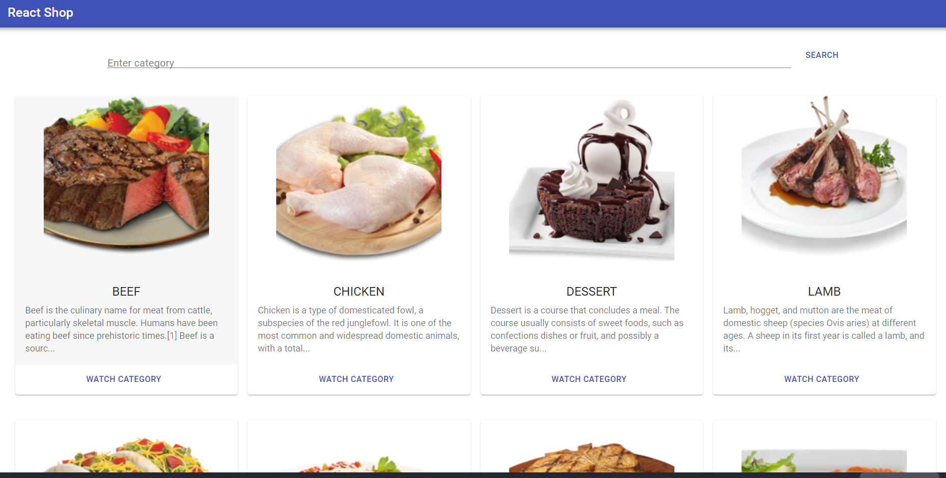 GitHub - Mad-Imp/spa-react-food: SPA приложение с рецептами с использованием API и Material-UI