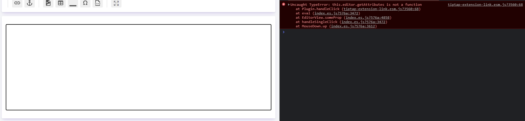 Error when adding links · Issue #188 · ueberdosis/tiptap · GitHub