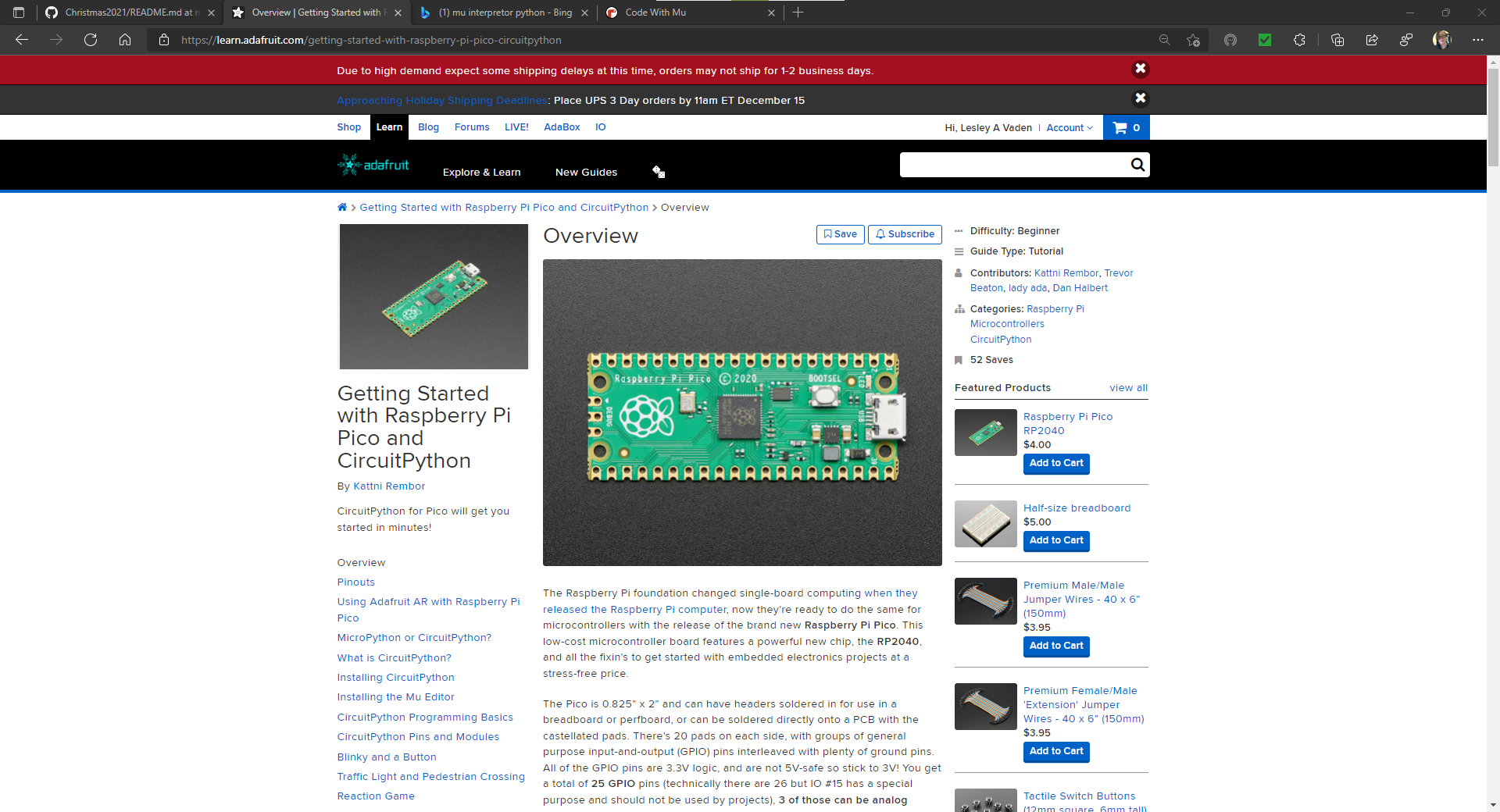 GitHub - lesley-byte/Christmas2021: If you know, then you know.