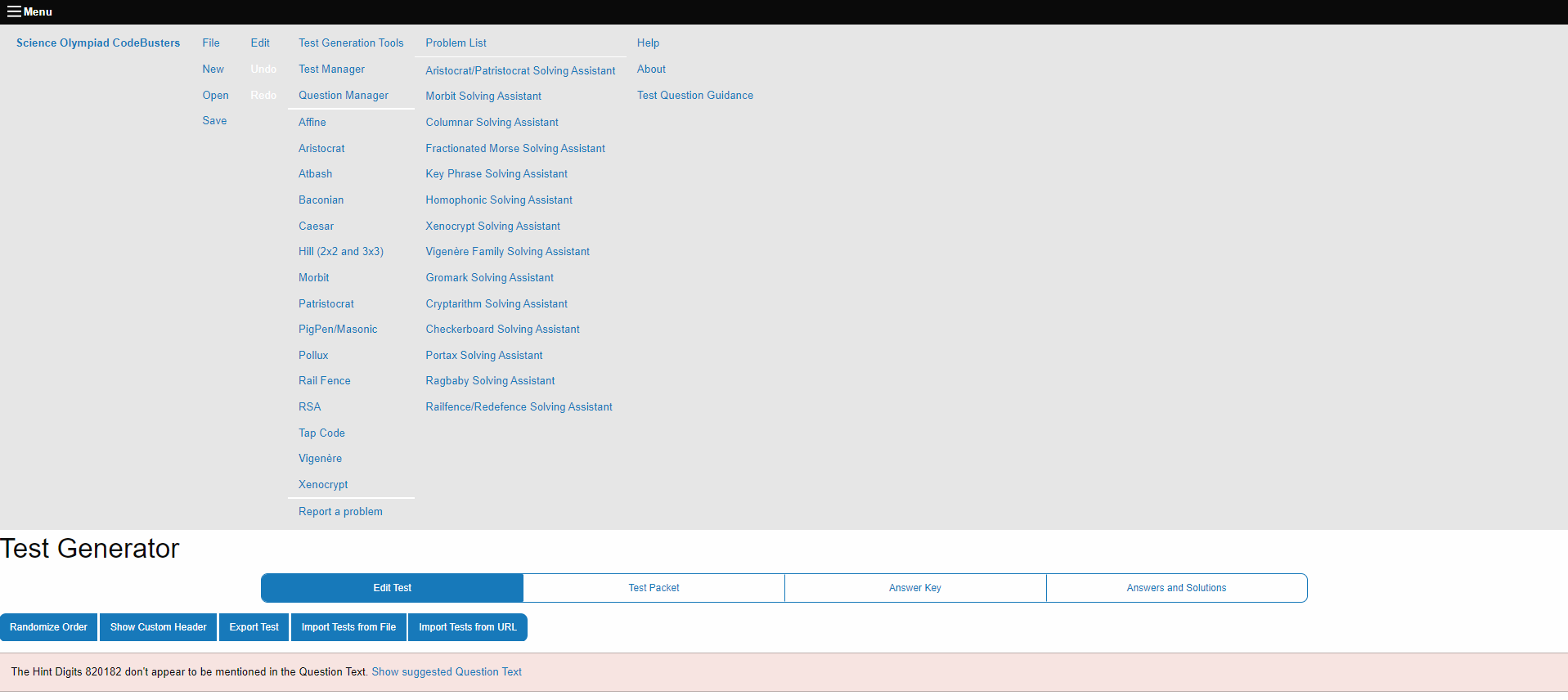 Morbit Generator · Issue #144 · toebes/ciphers · GitHub