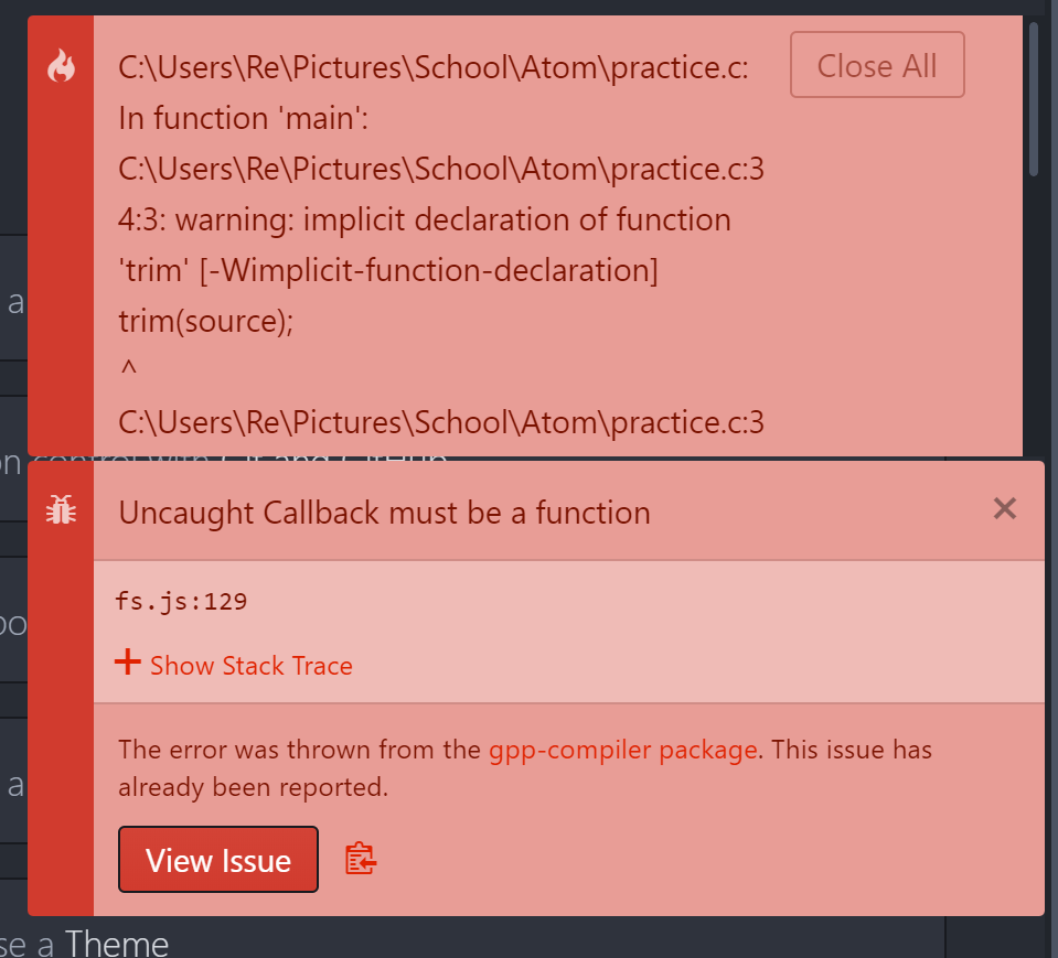 Issue When Using Files · Issue 305 · Kriscross07atom Gpp Compiler · Github