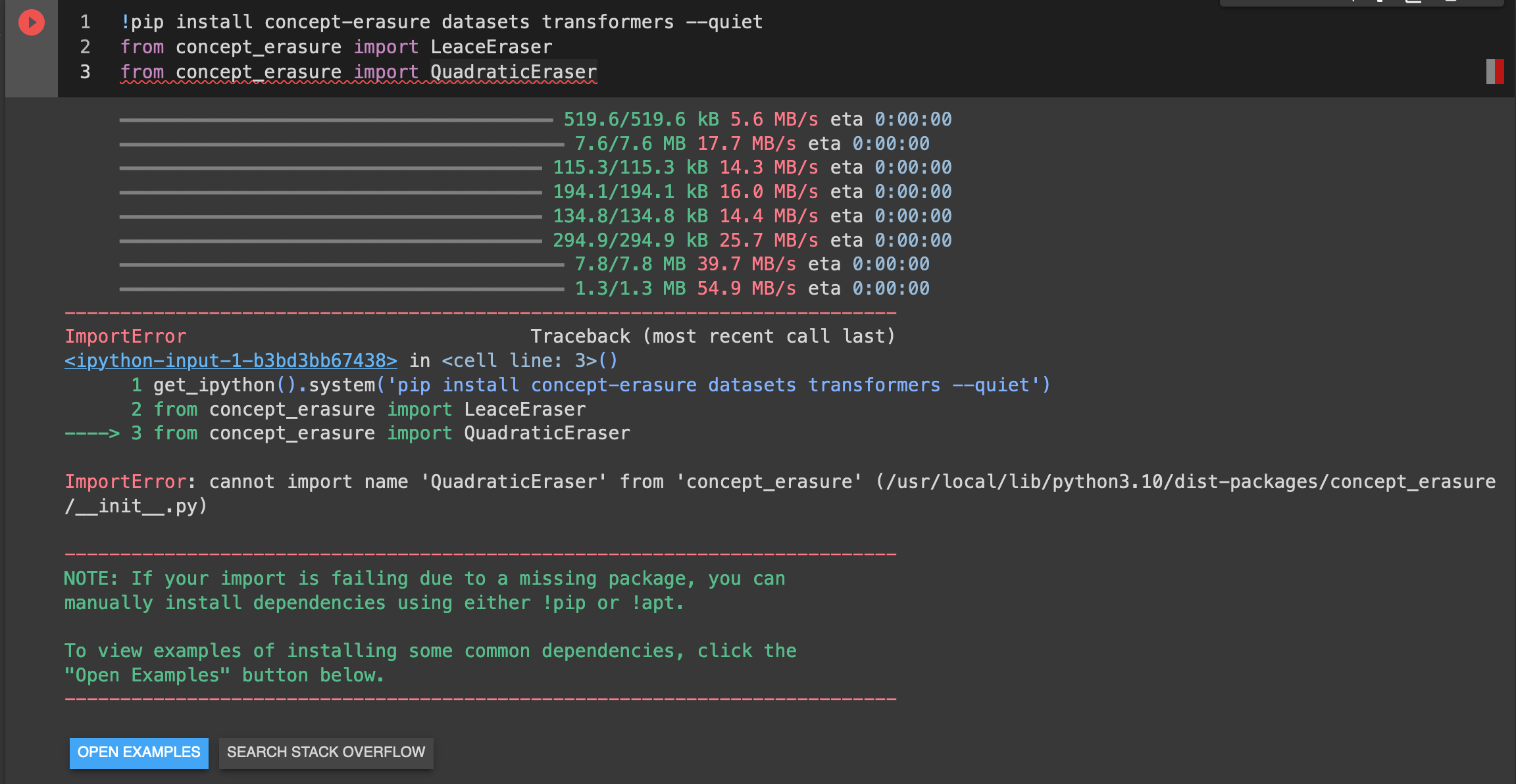 QuadraticEraser doesn't import the same way as LeaceEraser · Issue #8 · EleutherAI/concept ...