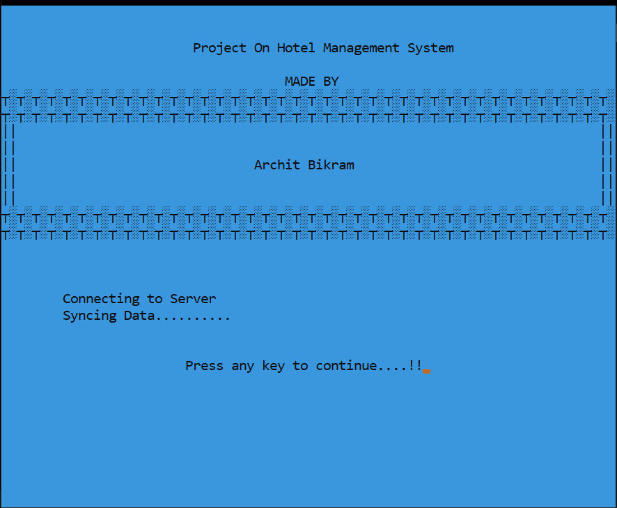 GitHub - archit-bikram/Hotel-Management-System