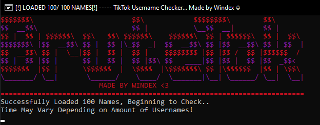 GitHub - WindexProjects/BruteTok: Tiktok Username Checker, Uses Asyncio ...