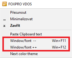 Increase/decrease TTF font size - add a hotkey · Issue #2480 · joncampbell123/dosbox-x · GitHub