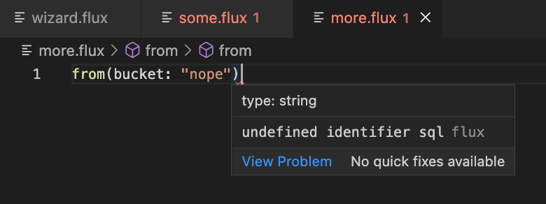 Diagnostics are spanning files · Issue #456 · influxdata/flux-lsp · GitHub