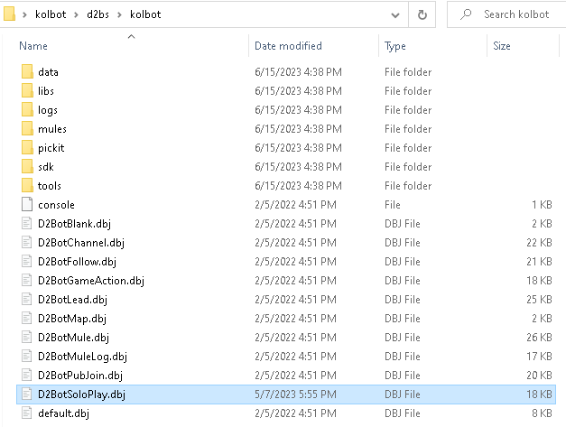 GitHub - blizzhackers/kolbot-SoloPlay: "the one bot to rule them all" - d2bs kolbot based ...