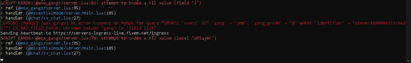 Error In My SQL · Issue #2 · crowmedic/esx_gangs · GitHub