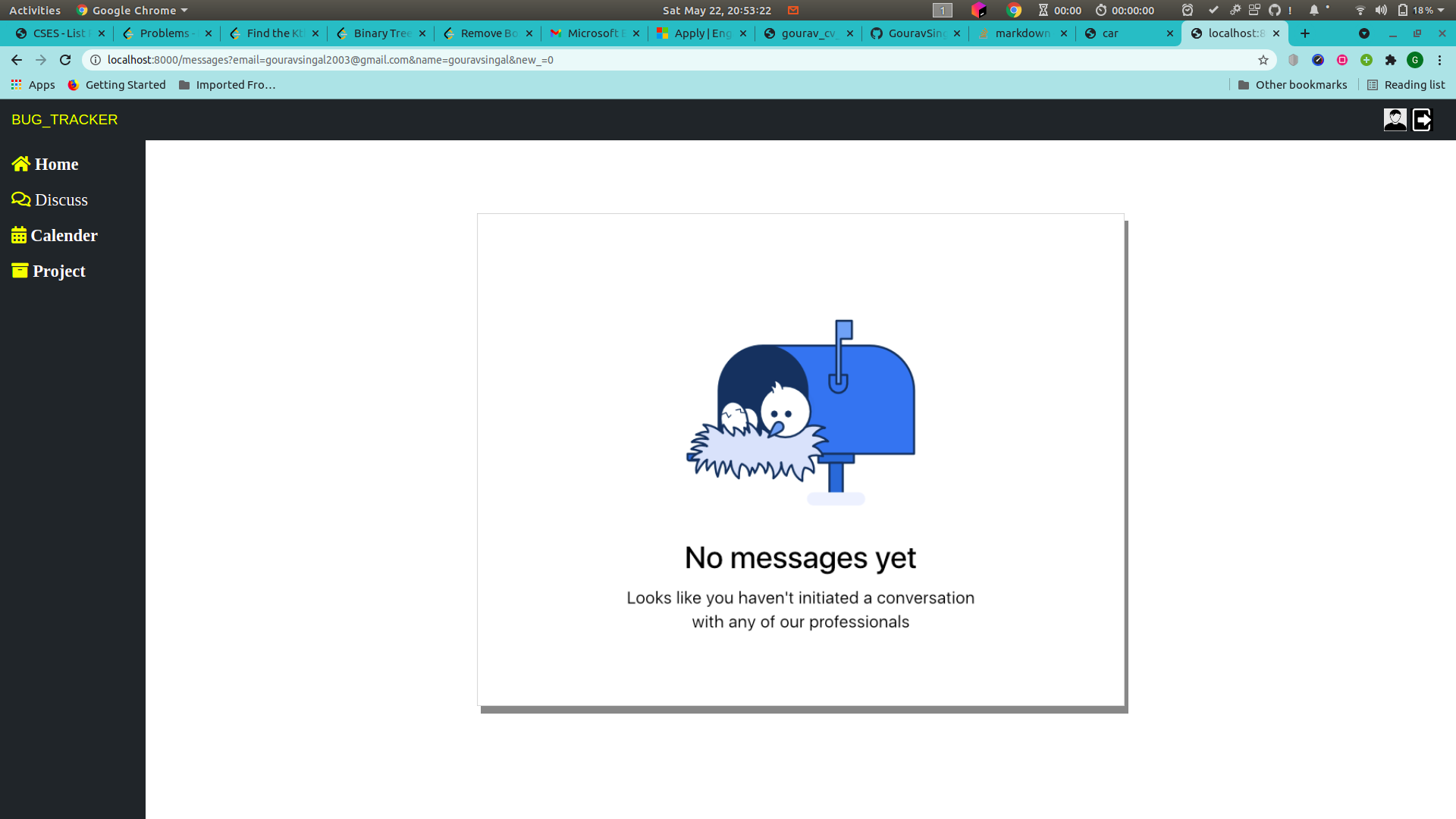 GitHub - GouravSingal-code/bug-tracker: BugTrackingSystem