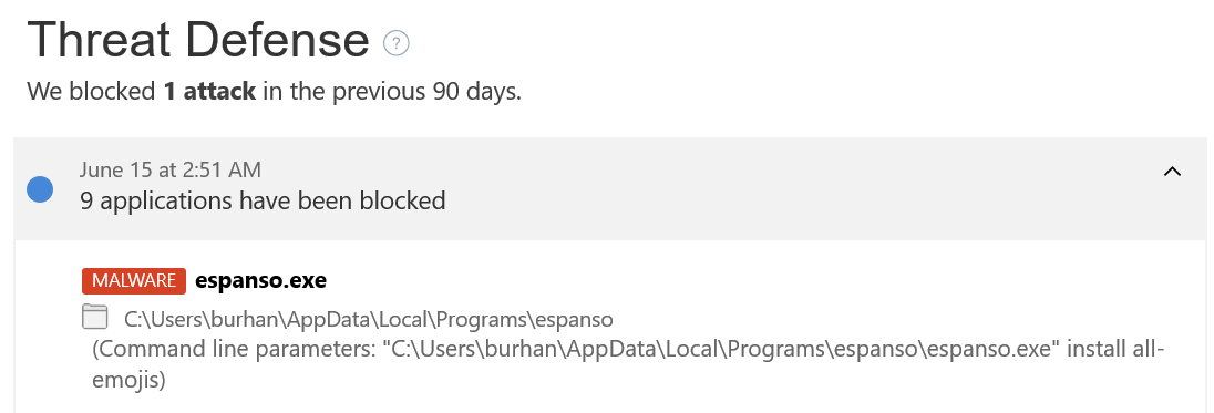 Flagged as malware? · Issue #338 · espanso/espanso · GitHub