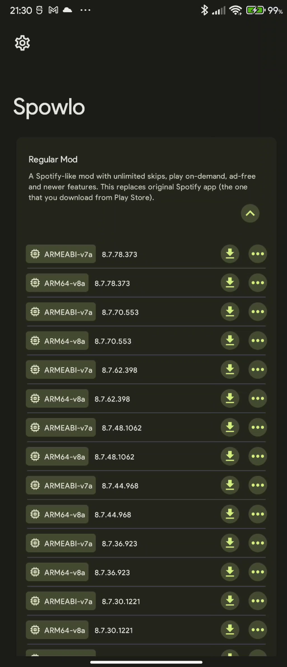 GitHub - BobbyESP/Spowlo: A Spotify Mod downloader and manager using the xManager API made with ...