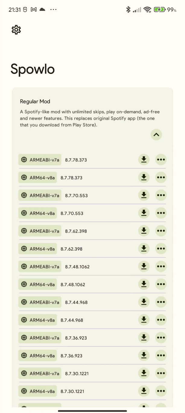 GitHub - BobbyESP/Spowlo: A Spotify Mod downloader and manager using the xManager API made with ...