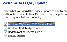 Windows Update Agent doesn't get updated when installing Legacy Update ...