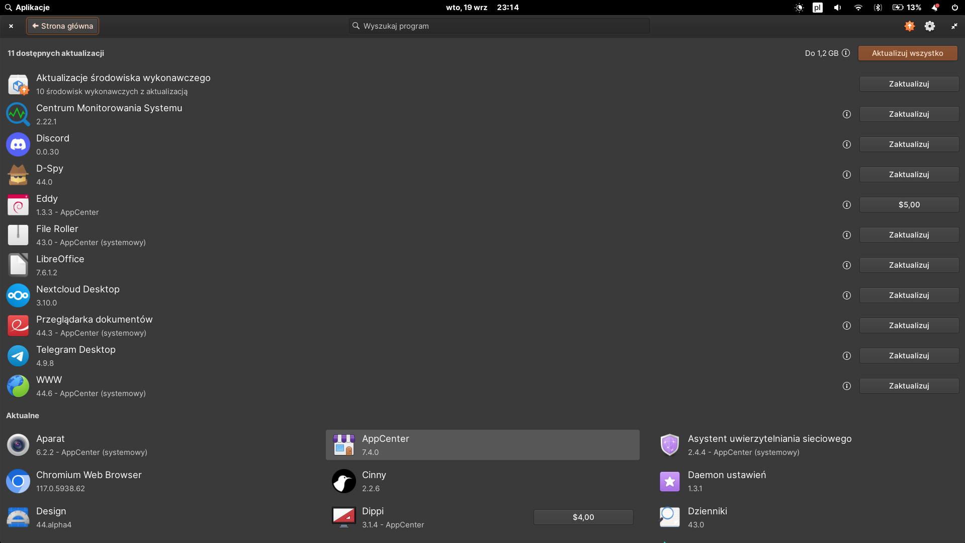 Refine update apps page design · Issue #2087 · elementary/appcenter · GitHub