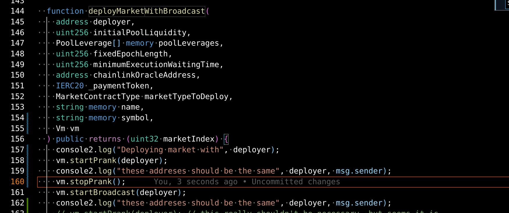 startPrank( ) and startBroadcast( ) doesn't switch msg.sender on Anvil node in scripts with ...
