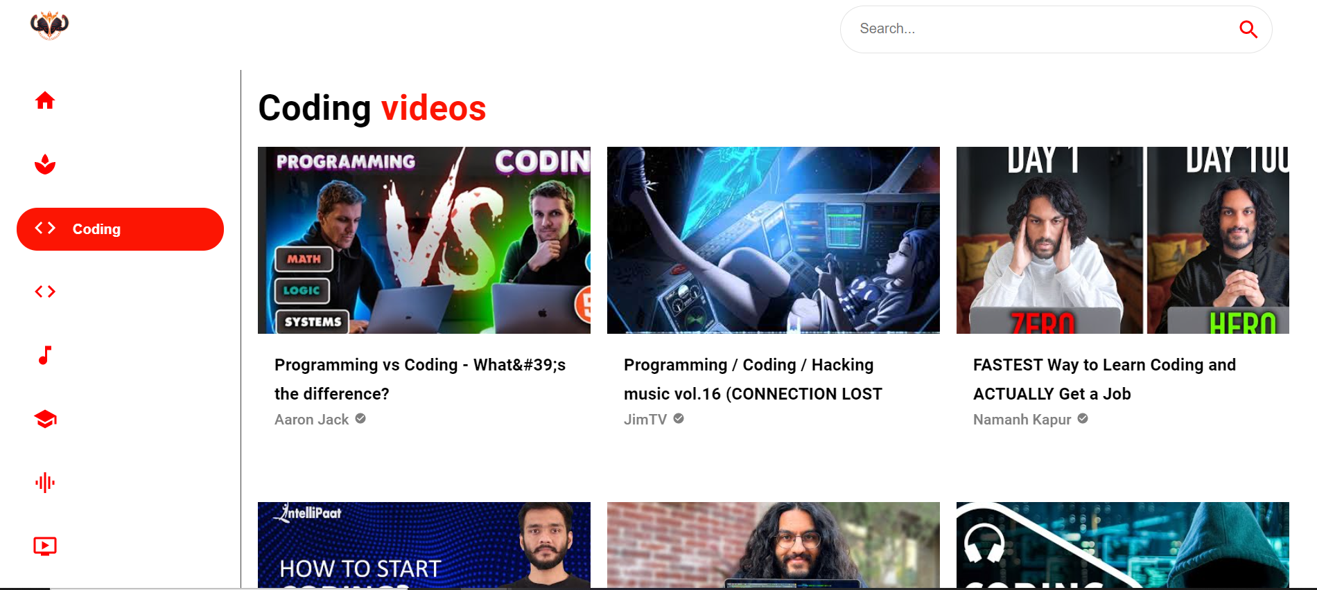 GitHub - WIG1234/clone-yt