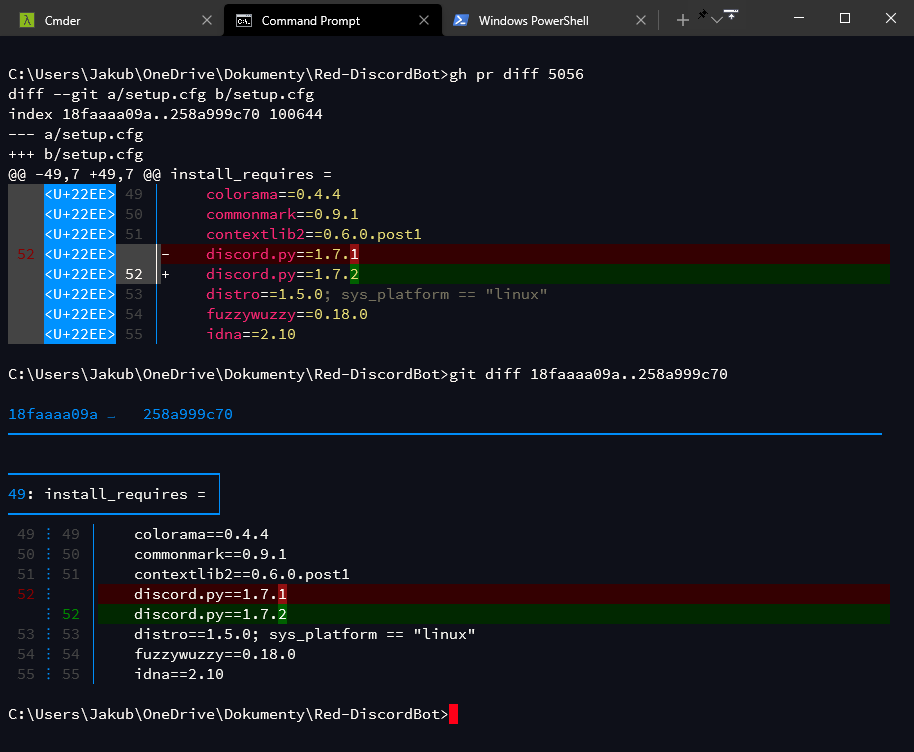 `gh pr diff` returns broken output when using `delta` pager on Windows · Issue #3703 · cli/cli ...