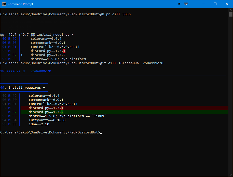 `gh pr diff` returns broken output when using `delta` pager on Windows · Issue #3703 · cli/cli ...