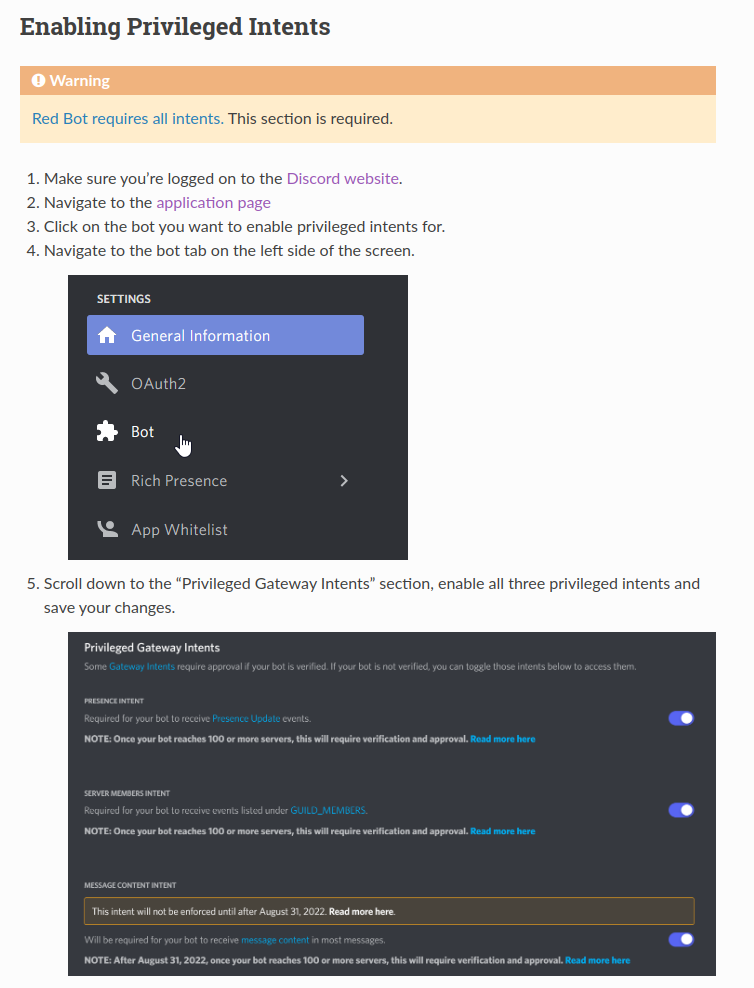 Update Intents Screenshot In The Creating A Bot Account Guide · Issue 