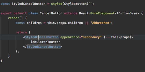 JSX: Highlight tag-definition when selecting usage · Issue #31201 ...