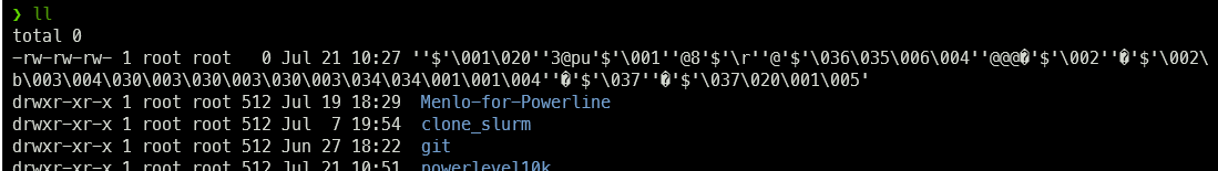 graph configuration · Issue #1955 · romkatv/powerlevel10k · GitHub
