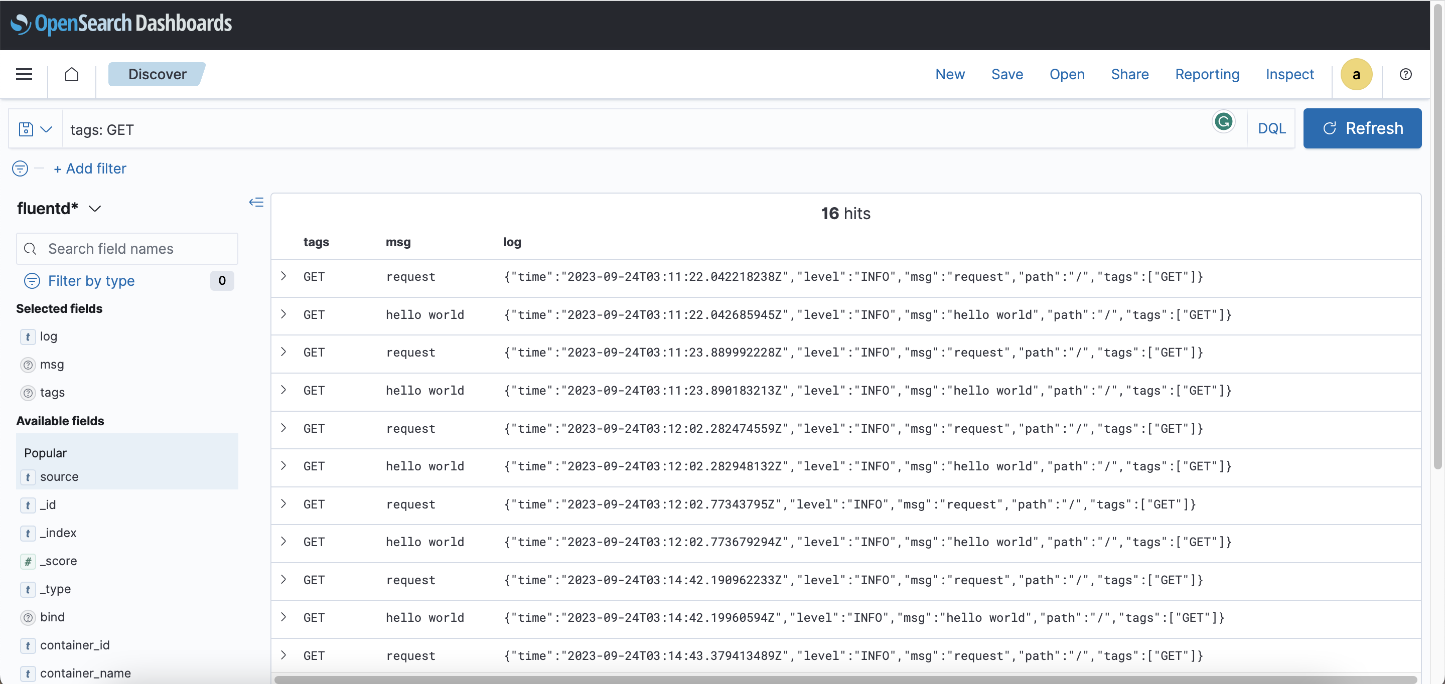 GitHub - alextanhongpin/go-opensearch: OpenSearch + Fluentd