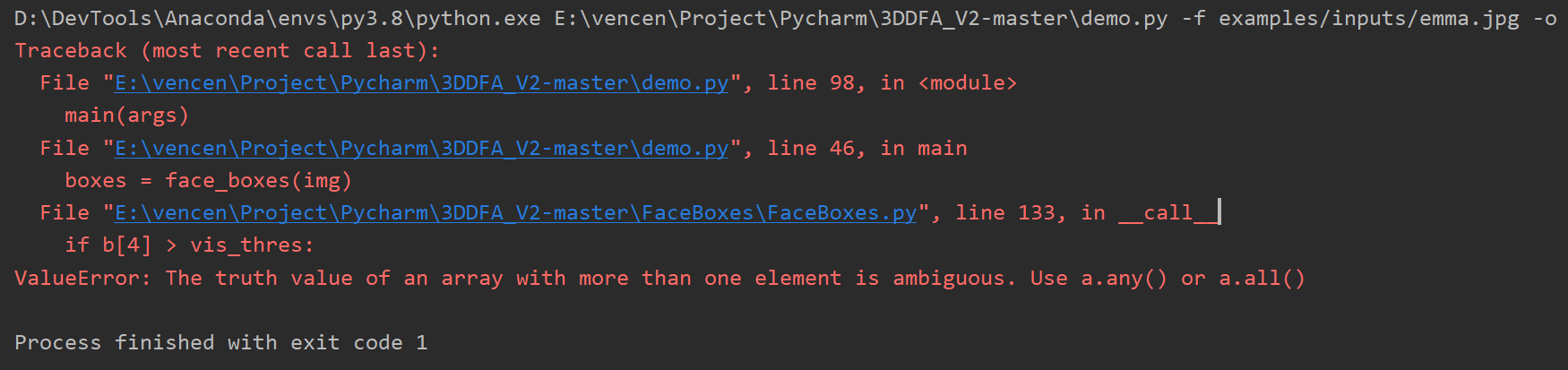 Valueerror The Truth Value Of An Array With More Than One Element Is Ambiguous Use Aany Or