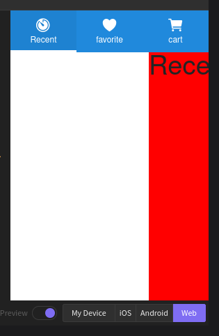 Can swipe out of the tabviews. · Issue #3769 · react-native-elements/react-native-elements · GitHub