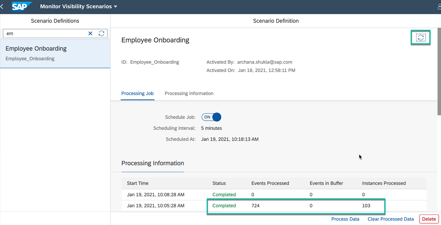 Screenshots need to be changed in Employee Onboarding Sample Scenario · Issue #18706 · sap ...