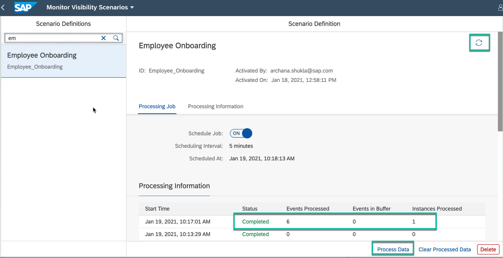 Screenshots need to be changed in Employee Onboarding Sample Scenario · Issue #18706 · sap ...